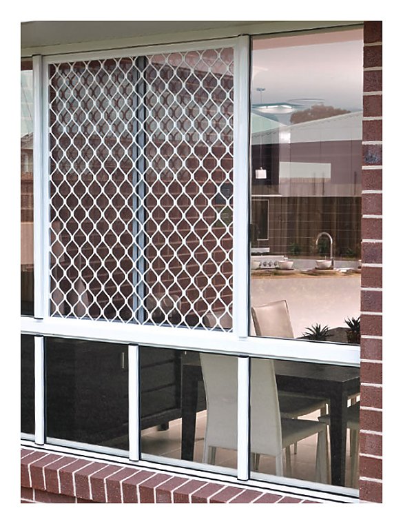 Aluminium security window grille | Safe Haven Security Doors